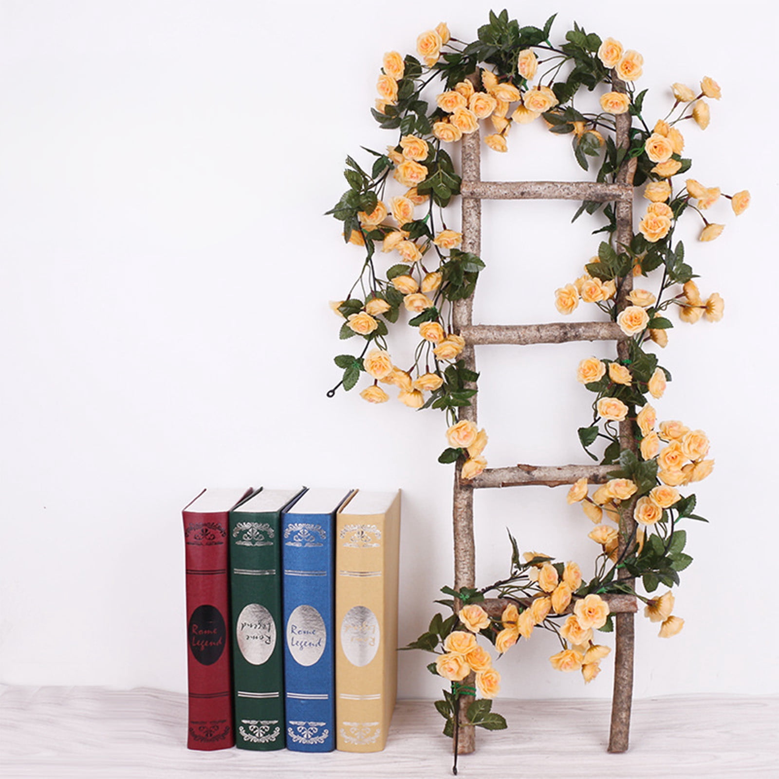 Artificial Flower Wall Hanging, Silk Flower Decoration, Floral Strands ...