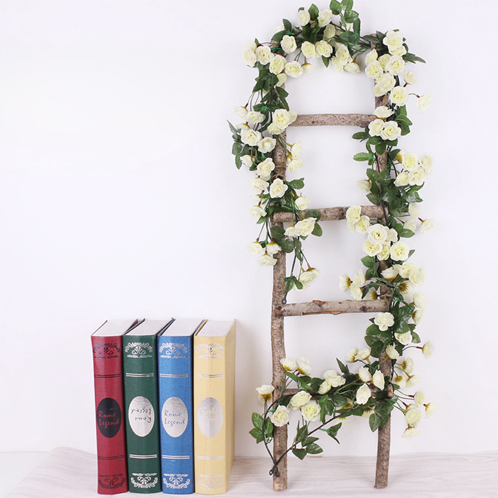 Artificial Flower Wall Hanging, Silk Flower Decoration, Floral Strands ...