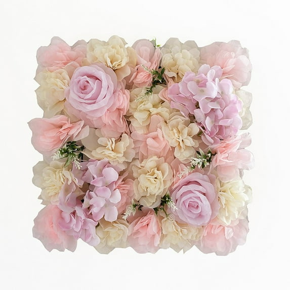 Artificial Flower Wall, Wedding Backdrop Decoration, Artificial Rose ...