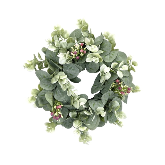 Artificial Flower Wreath Garland Spring Summer Decor,Front Door Wall ...