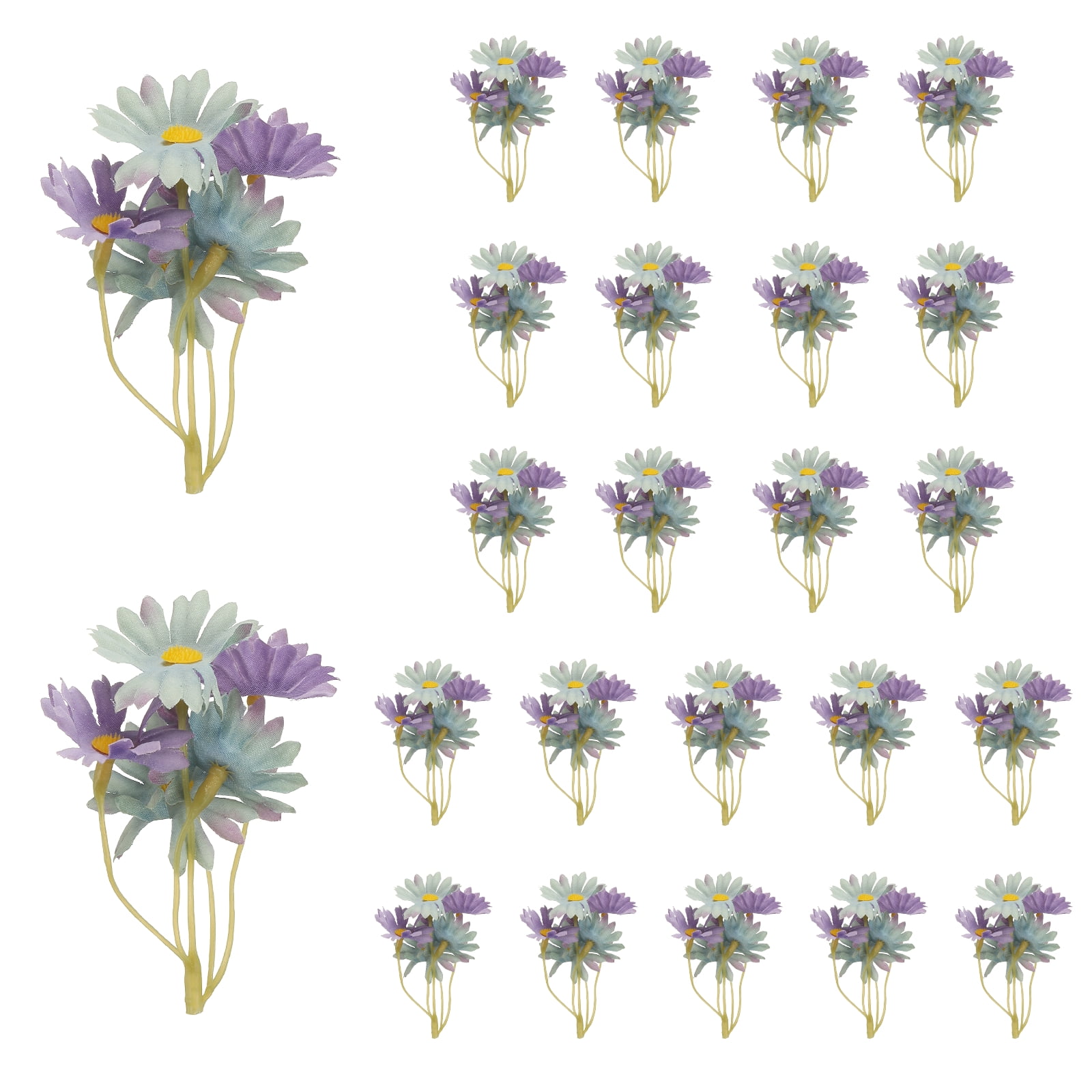 Artificial Flower for Floating Candle Centerpiece, 24 Pcs Orchid Flower ...