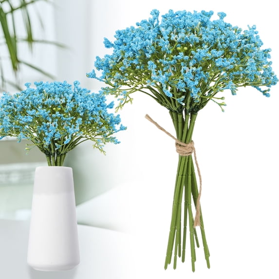 Artificial Flowers,1 Bundles Artificial Flowers Cemetery Flower Plastic ...