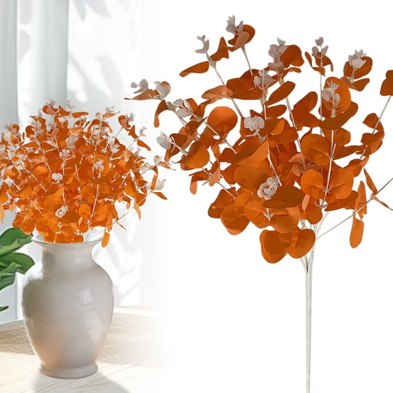 Artificial Flowers,1 Bundles Artificial Flowers Cemetery Flower Plastic ...