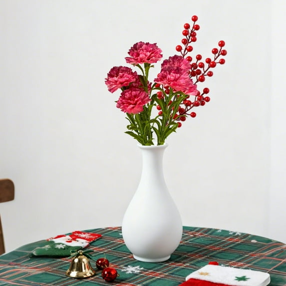 Artificial Flowers,7 Head Carnations Mother's Day Flowers Wedding ...