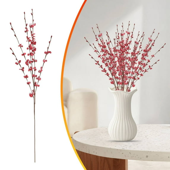 Artificial Flowers,Artificial Flowers Flowers Bouquet For DIY Art Plant ...