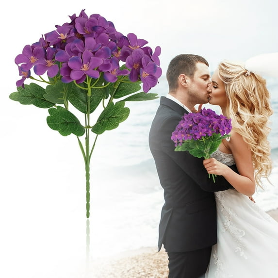 Artificial Flowers,Artificial Hydrangea Flowers Bouquets Hydrangea For ...