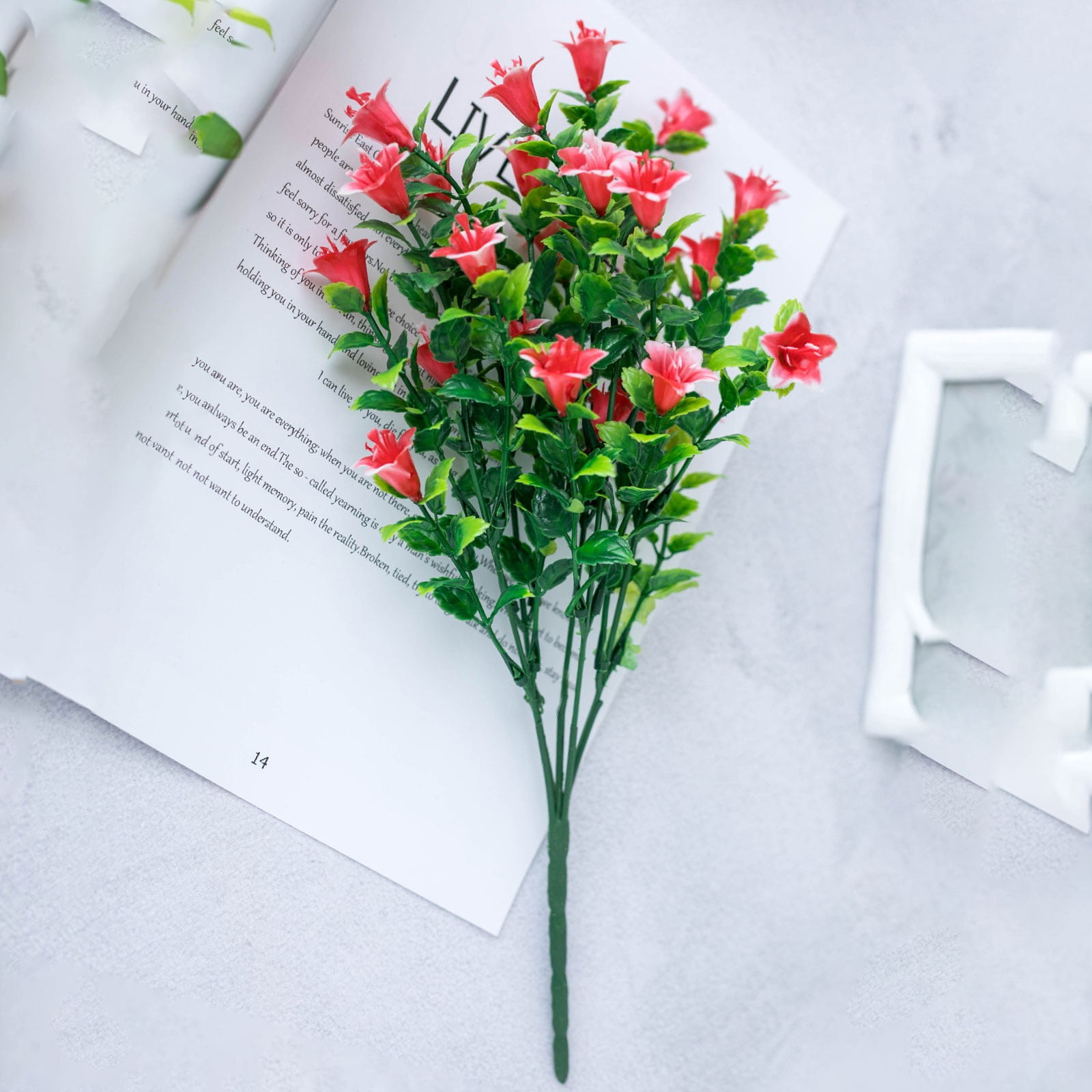 Artificial Flowers Artificial Plants and Green Plants Pomegranate ...