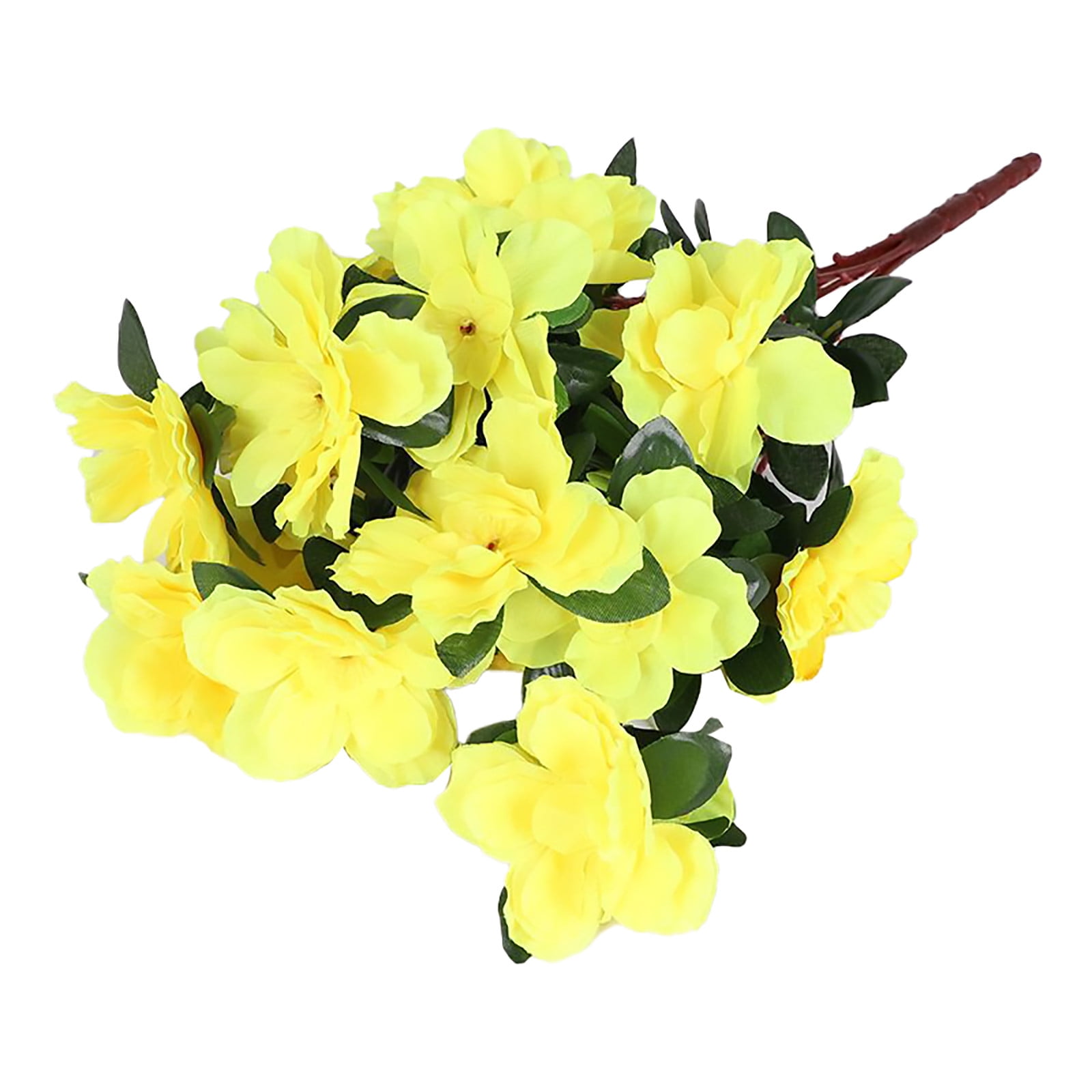 Artificial Flowers Azaleas High Imitation Flower Bouquet Peony ...