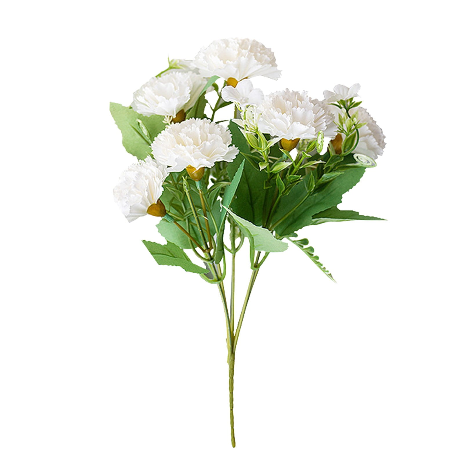 Artificial Flowers Bouquet Artificial Carnations Flower with Stems ...