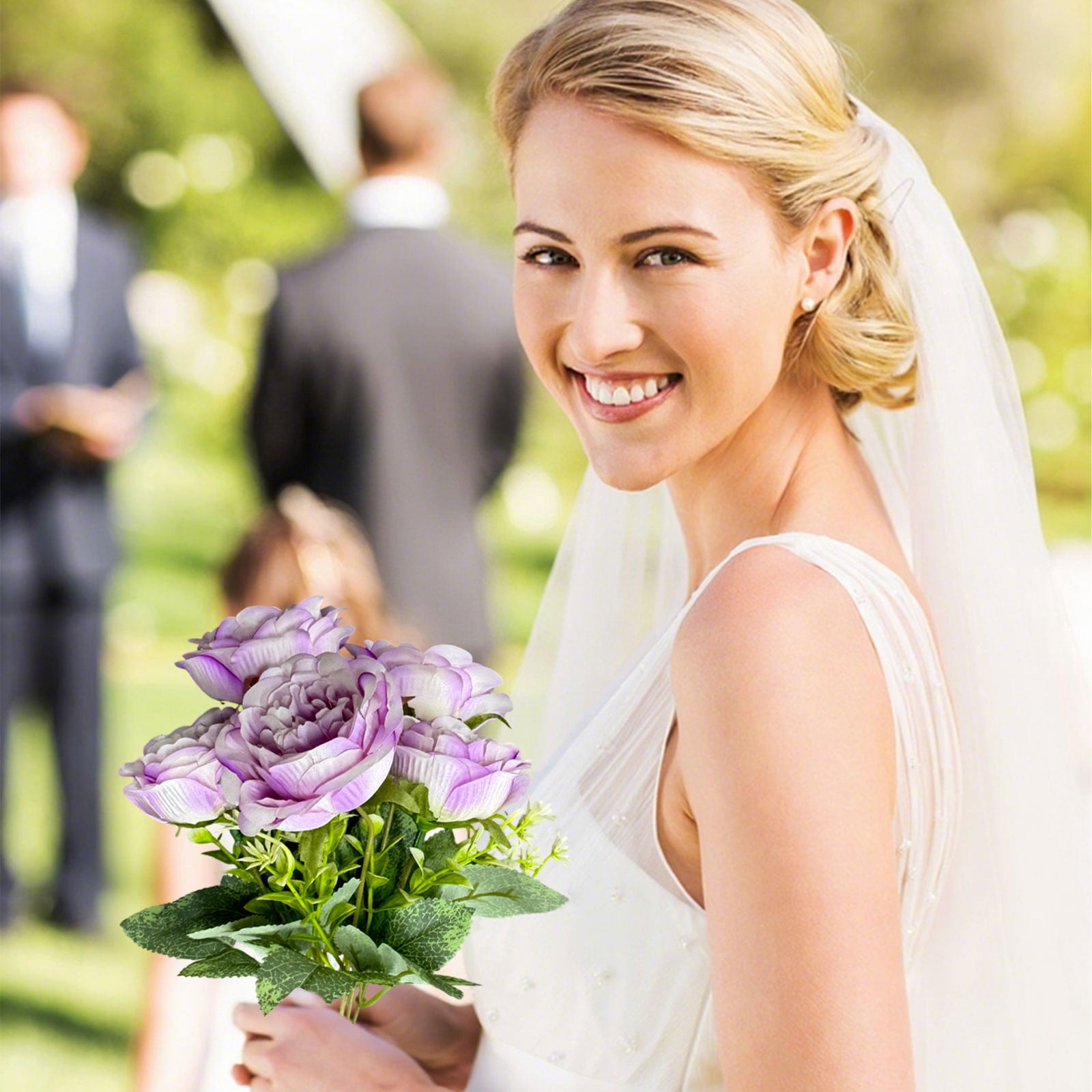 Artificial Flowers Bouquet | Artificial Simulation Roses | Realistic ...