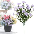 Artificial Flowers Bouquet, Plastic Memorial Flowers for Cemetery ...
