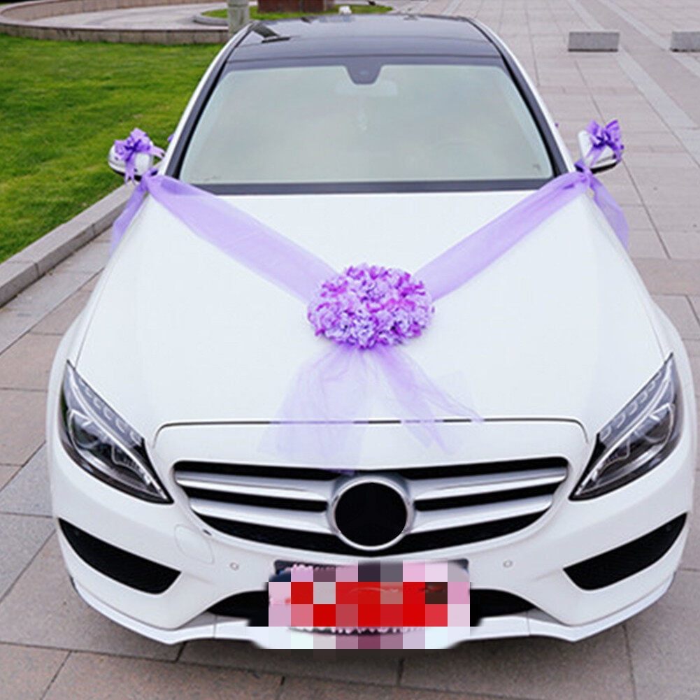 Artificial Flowers Bouquet for Wedding Car Decoration Emulation Flowers ...