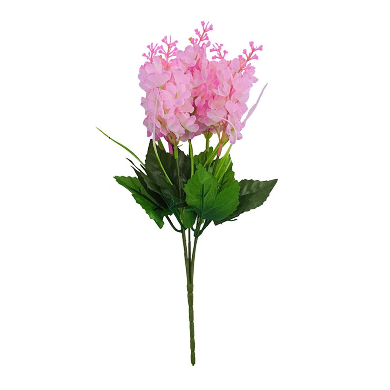 Artificial Flowers Bouquets Wisteria Hyacinth Fake Bulk For Vase Home ...