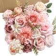 Artificial Flowers Combo Box Set Silk Roses For DIY Wedding Bouquets ...