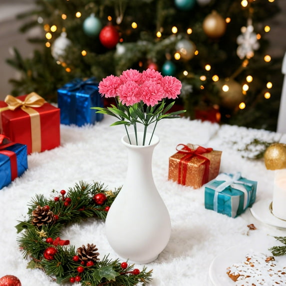 Artificial Flowers: Dandelion Hyacinth Chrysanthemum Hydrangea Home ...