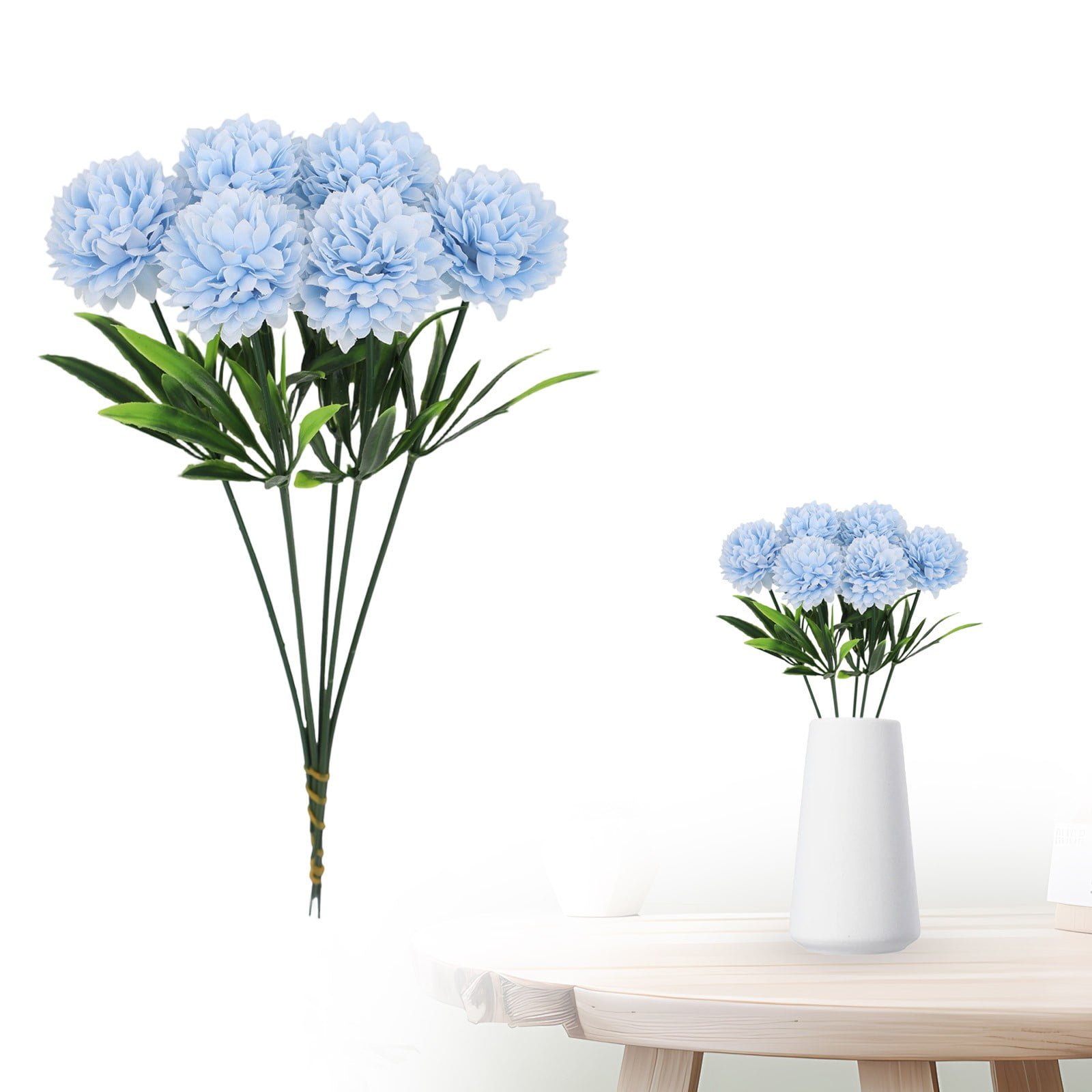 Artificial Flowers, Dandelion, Hyacinth, E, Blue, the Dandelion Flower ...