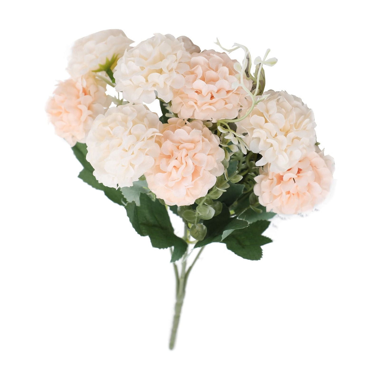 Artificial Flowers, Fake Flowers Ball Silk Chrysanthemum Ball Hydrangea ...