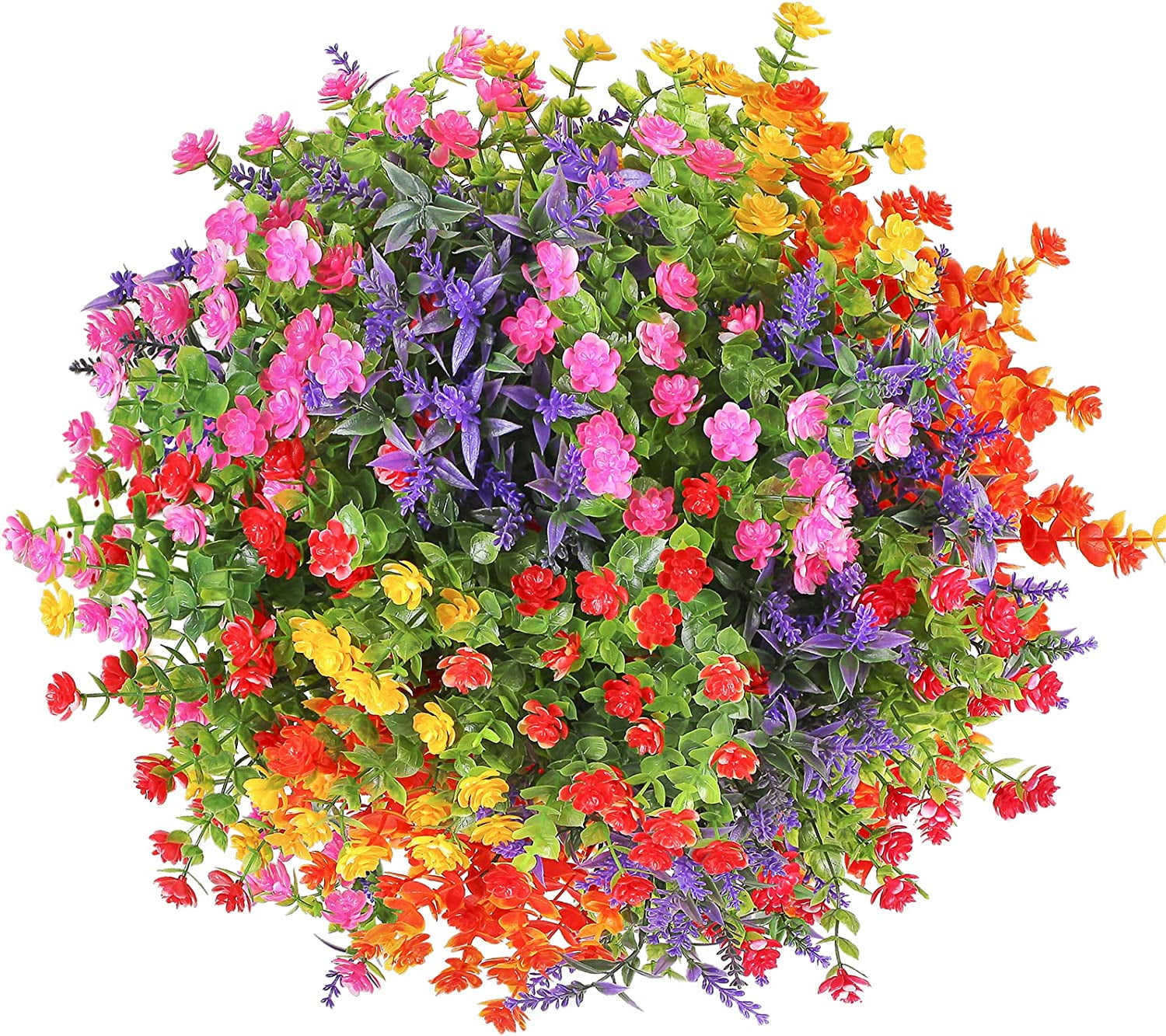 Artificial Flowers Fake Outdoor Plants Decoration,spring Summer Plants ...