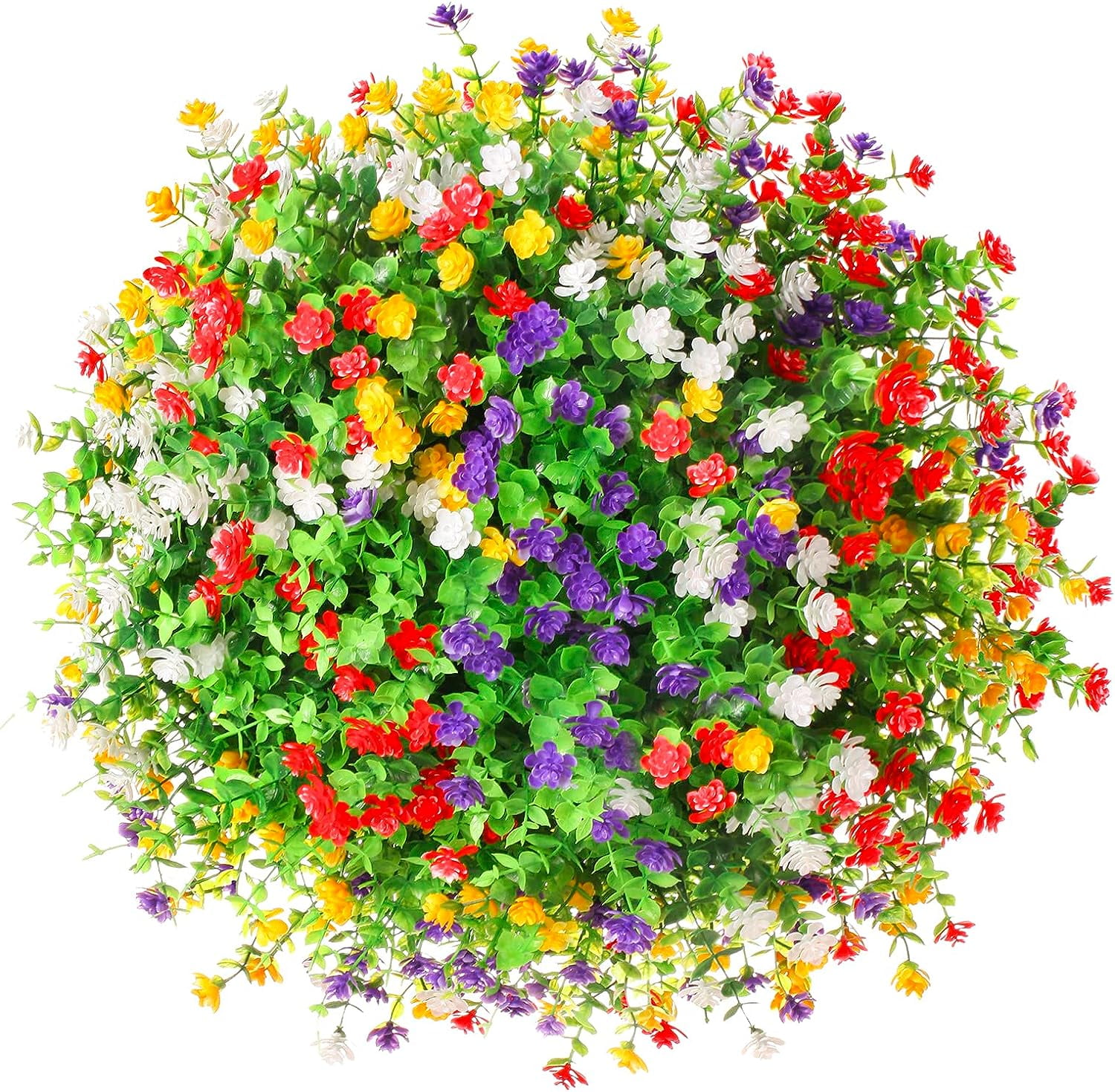 Artificial Flowers Fake Outdoor Plants Decoration,spring Summer Plants ...