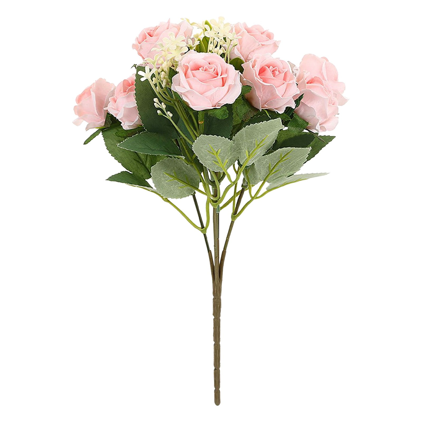Artificial Flowers, Fake Roses Artificial Flowers Bulk with Stems ...