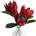 Artificial Flowers Fake Silk Protea Cynaroides Plastic Flower ...