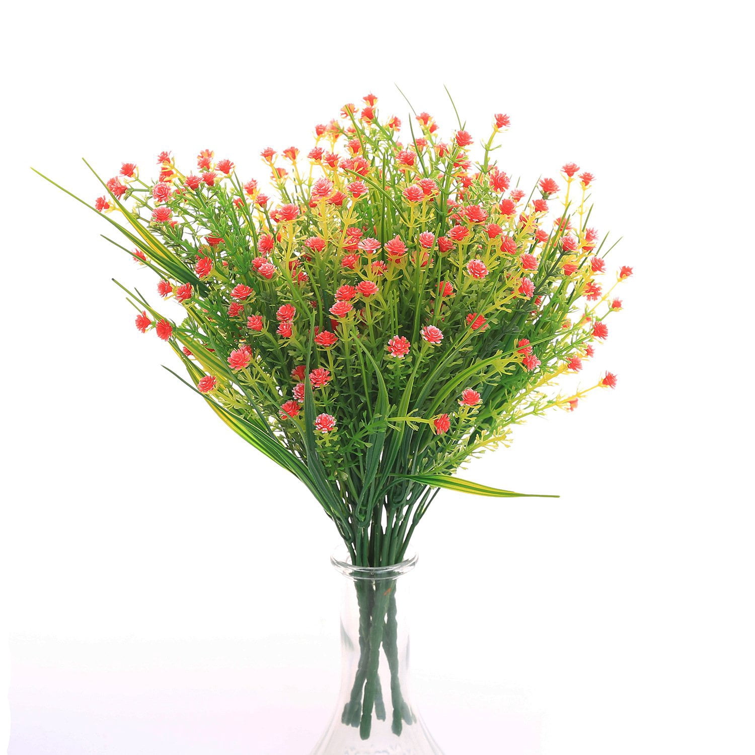 Artificial Flowers Fake Water Plants Bouquet Bundle Fake Plants Wedding ...
