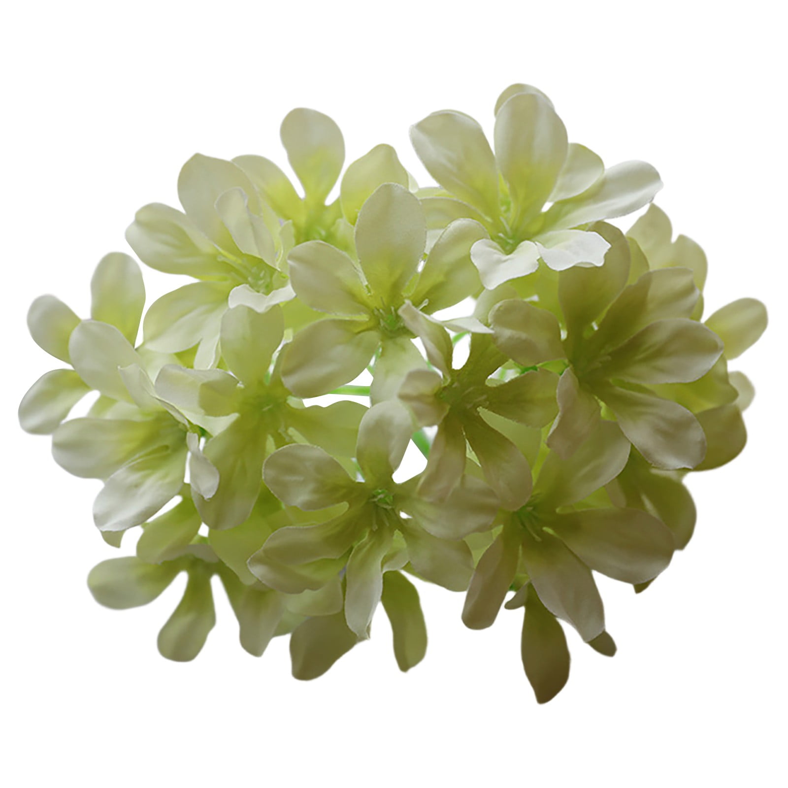 Artificial Flowers False Flower Heads 27 Forks 6 Corners Hydrangeas ...