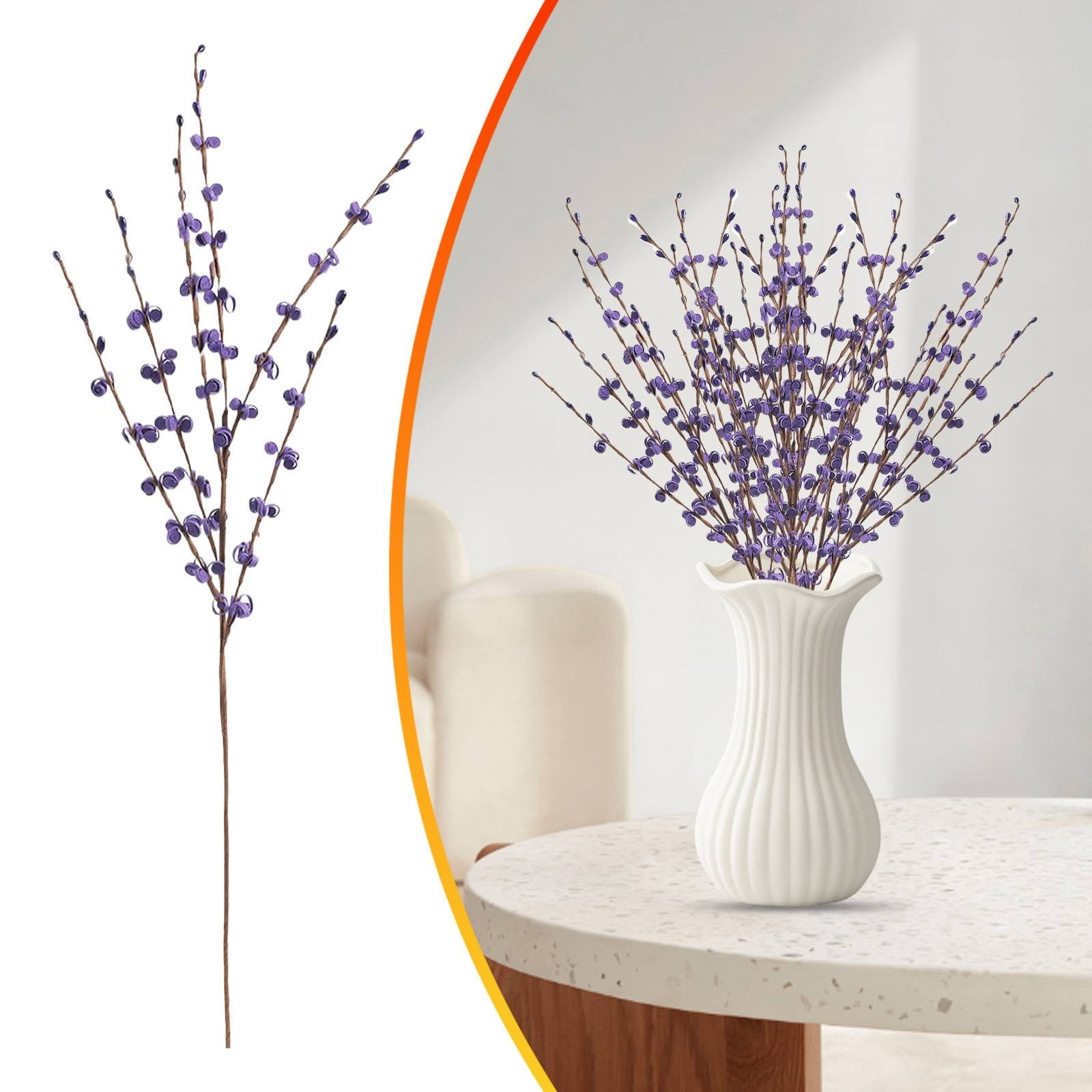 Artificial Flowers Flowers Bouquet For Diy Art Plant Home Wedding Table ...