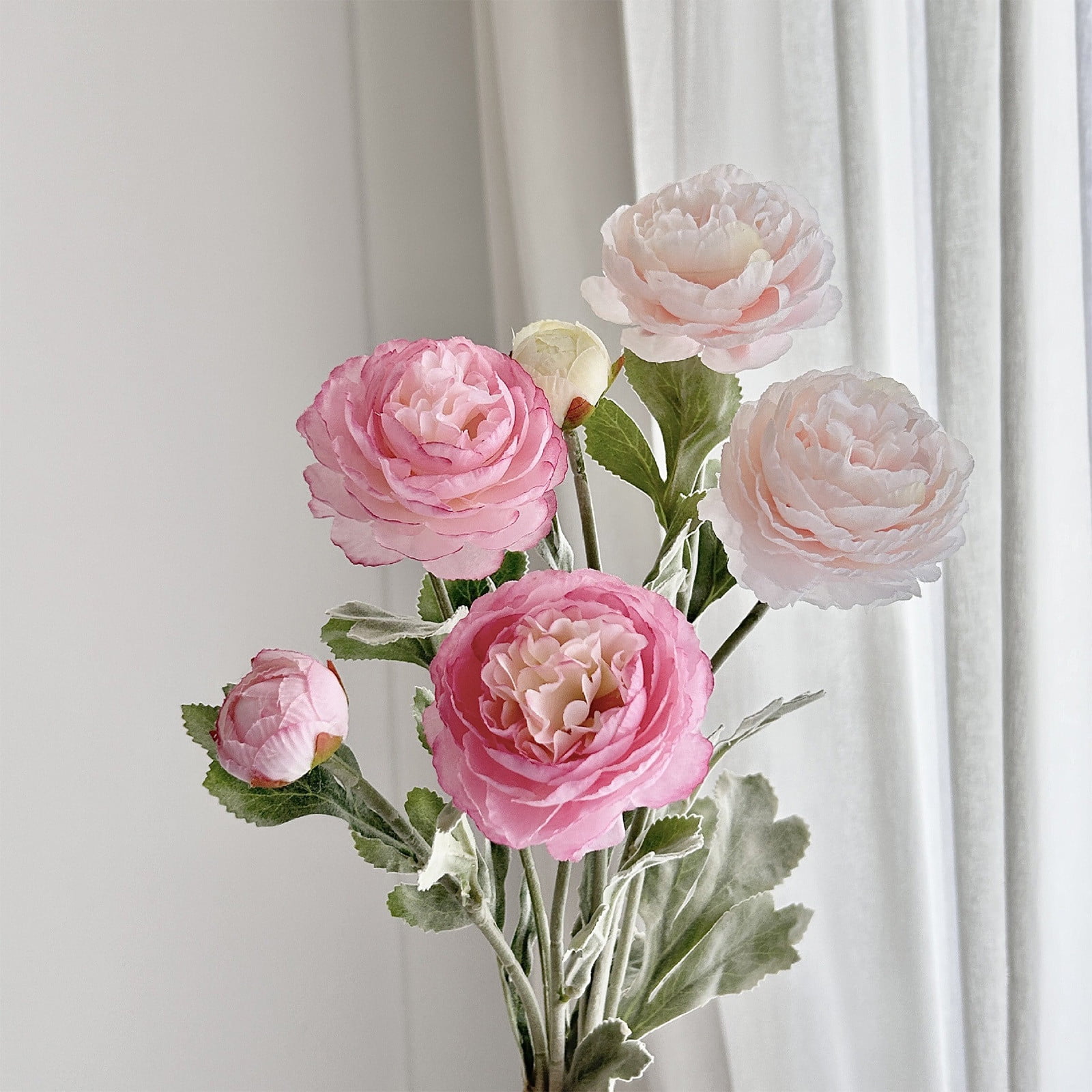 Artificial Flowers High Grade Realistic Plastic Decor | Multicolor ...