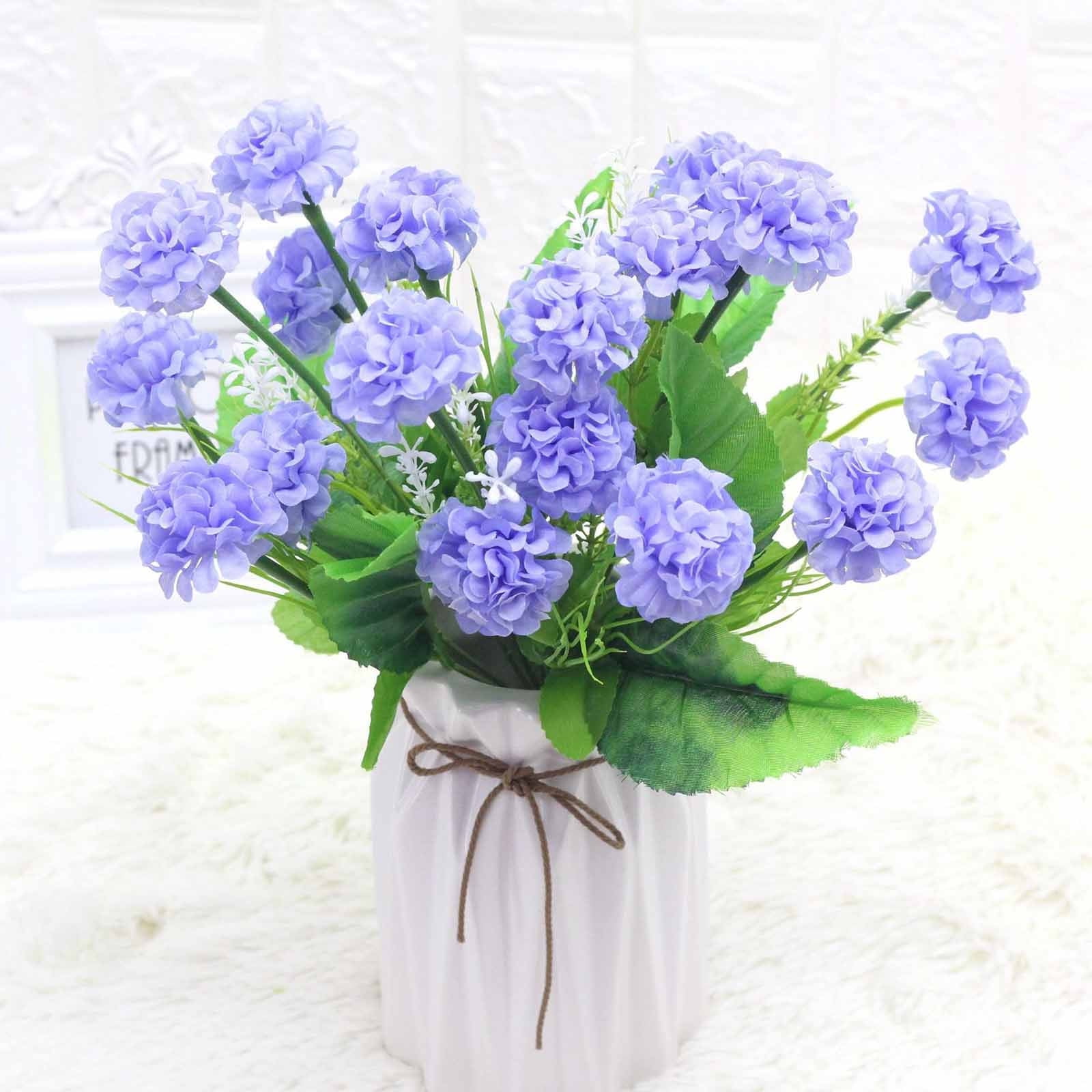 Artificial Flowers for Home Decor - 40cm Plastic Fake Flowers, High ...