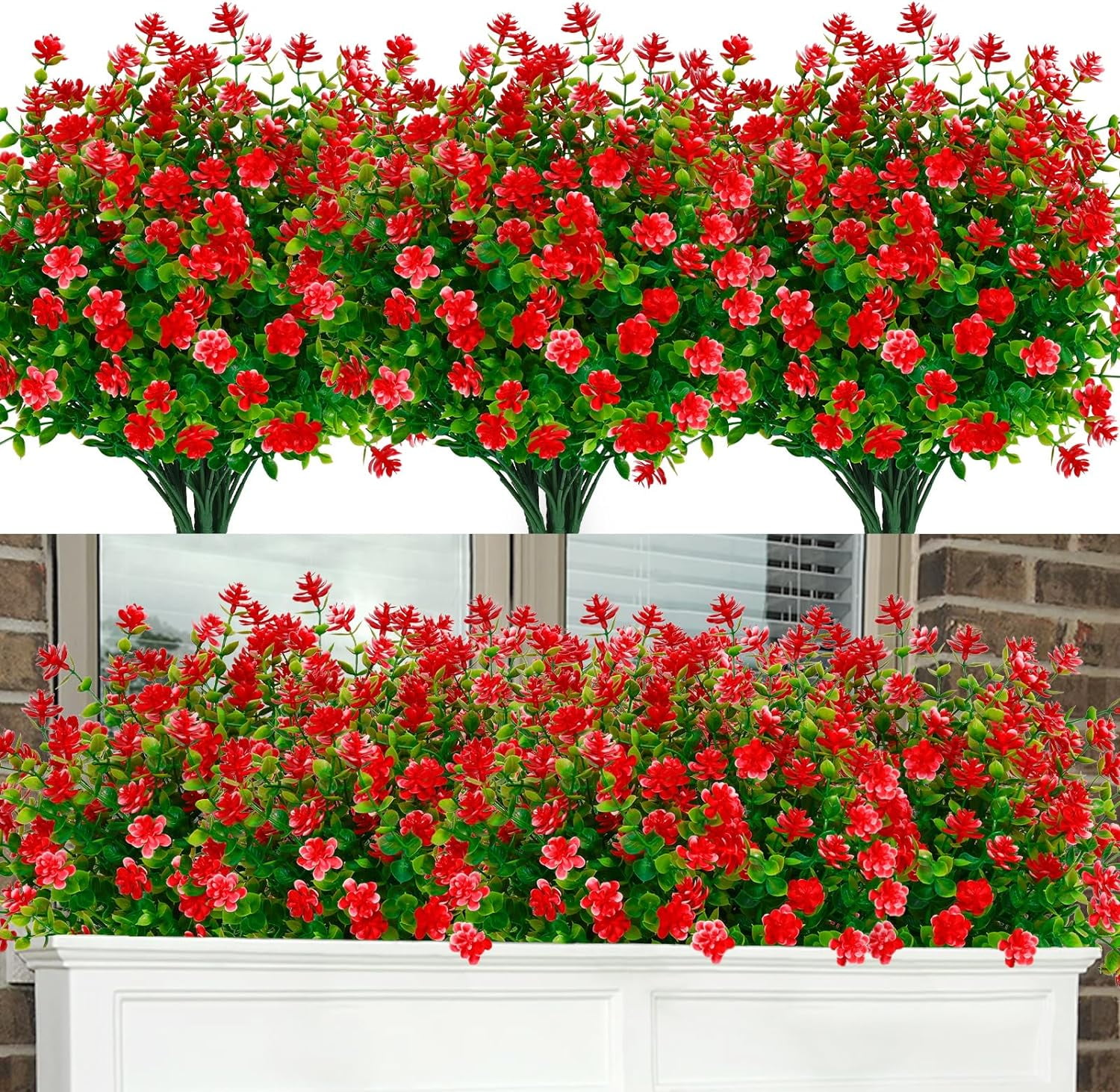 Artificial Flowers Outdoor, Artificial Flowers for Outdoors Fake ...