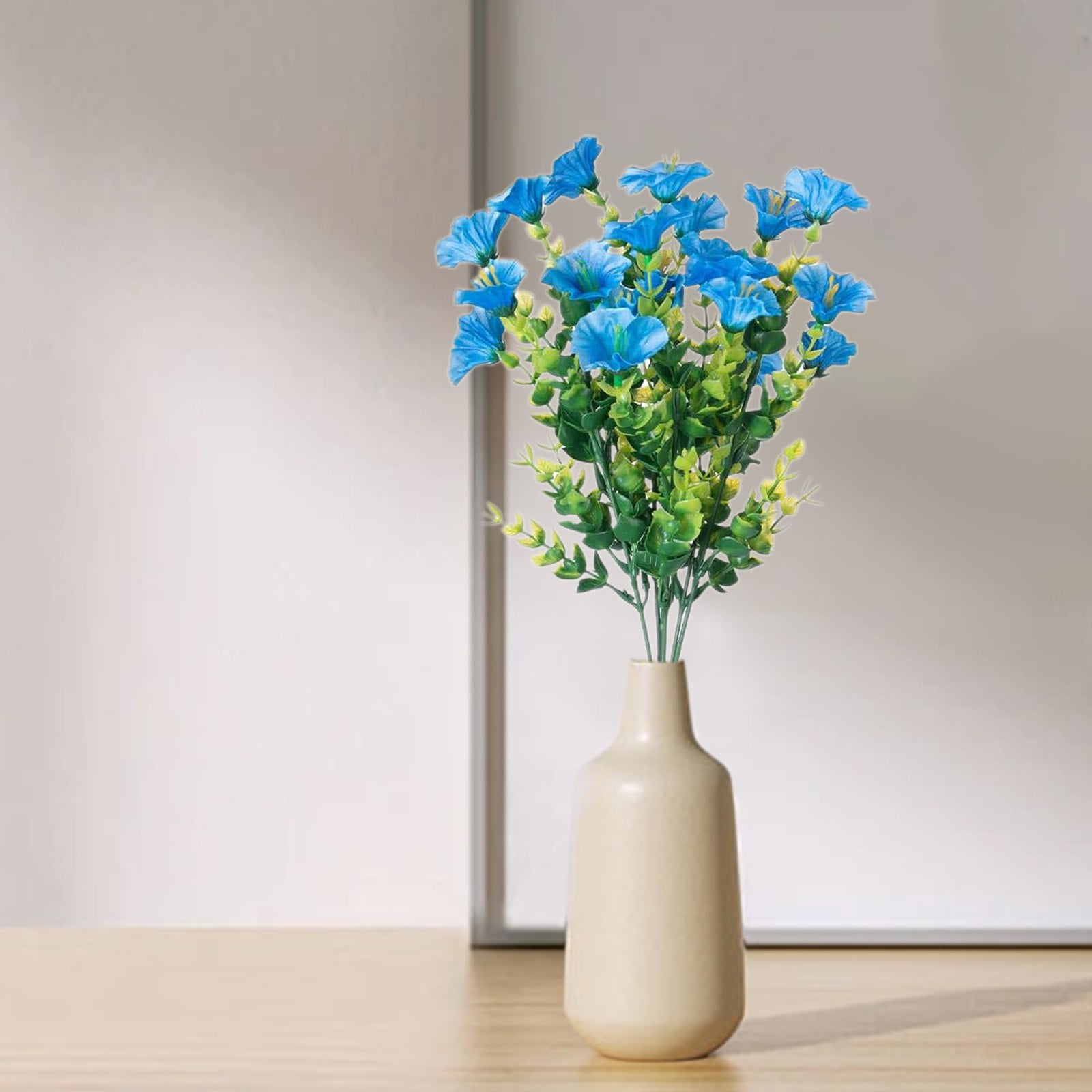 Artificial Flowers Outdoor Indoor Decoration - Realistic Plastic Floral ...