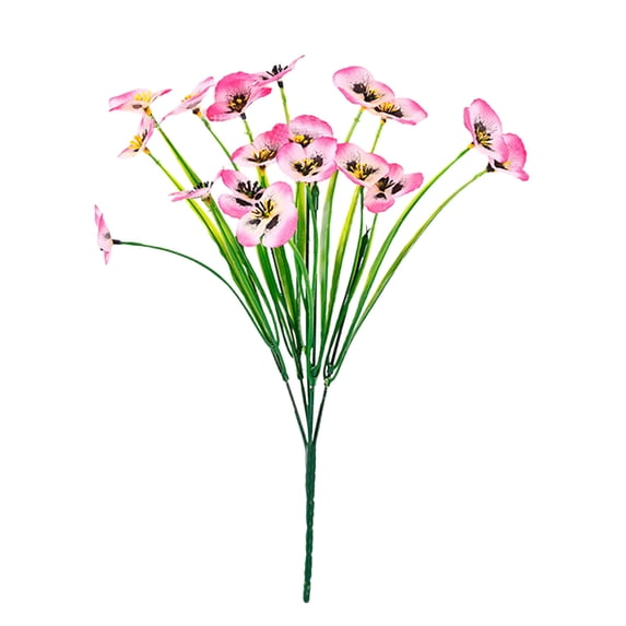 Artificial Flowers, Outdoor Uv Resistant Fake Flowers, No Fade Faux ...