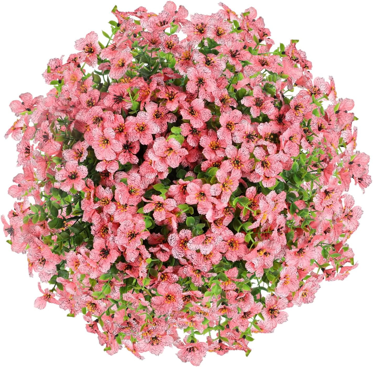 Artificial Flowers for Outdoors Plants Fake Plants Uv Resistant Faux Plastic Daffodils Flower ...