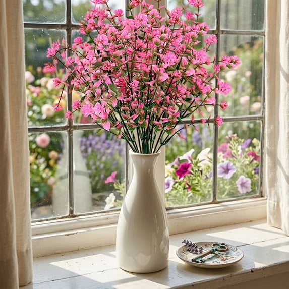 Artificial Flowers Silk, Simulated Flower Bouquet for Home Decor ...