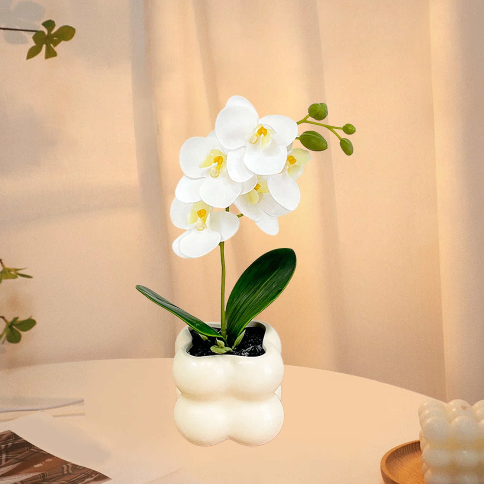 Artificial Flowers Silk Wildflowers Arrangements with Stems for Wedding ...