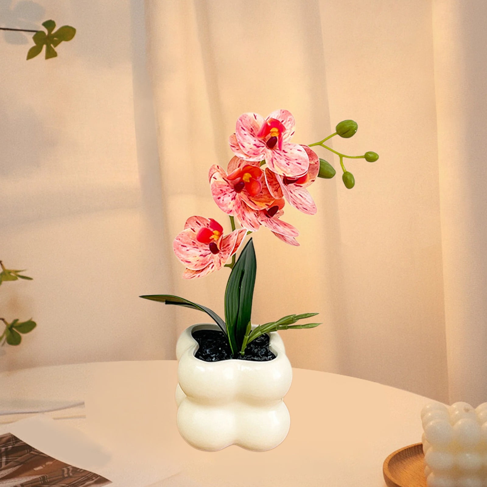 Artificial Flowers Silk Wildflowers Arrangements with Stems for Wedding ...