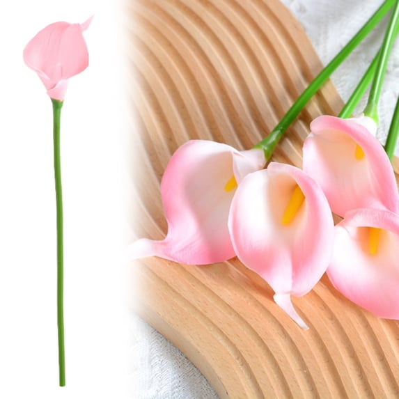 Artificial Flowers,Simulation Flower High End New Living Room 10 Calla ...