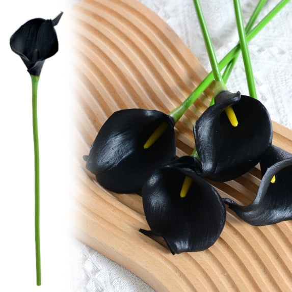 Artificial Flowers,Simulation Flower High End New Living Room 10 Calla ...