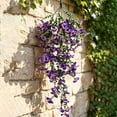 Artificial Flowers,Three Color Petunia Wall Hanging Vine Like ...