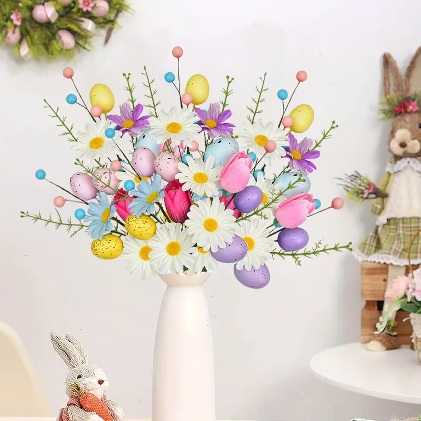 Artificial Flowers Tulip Bulbs Fake Tulips Flower Arrangement Fake ...