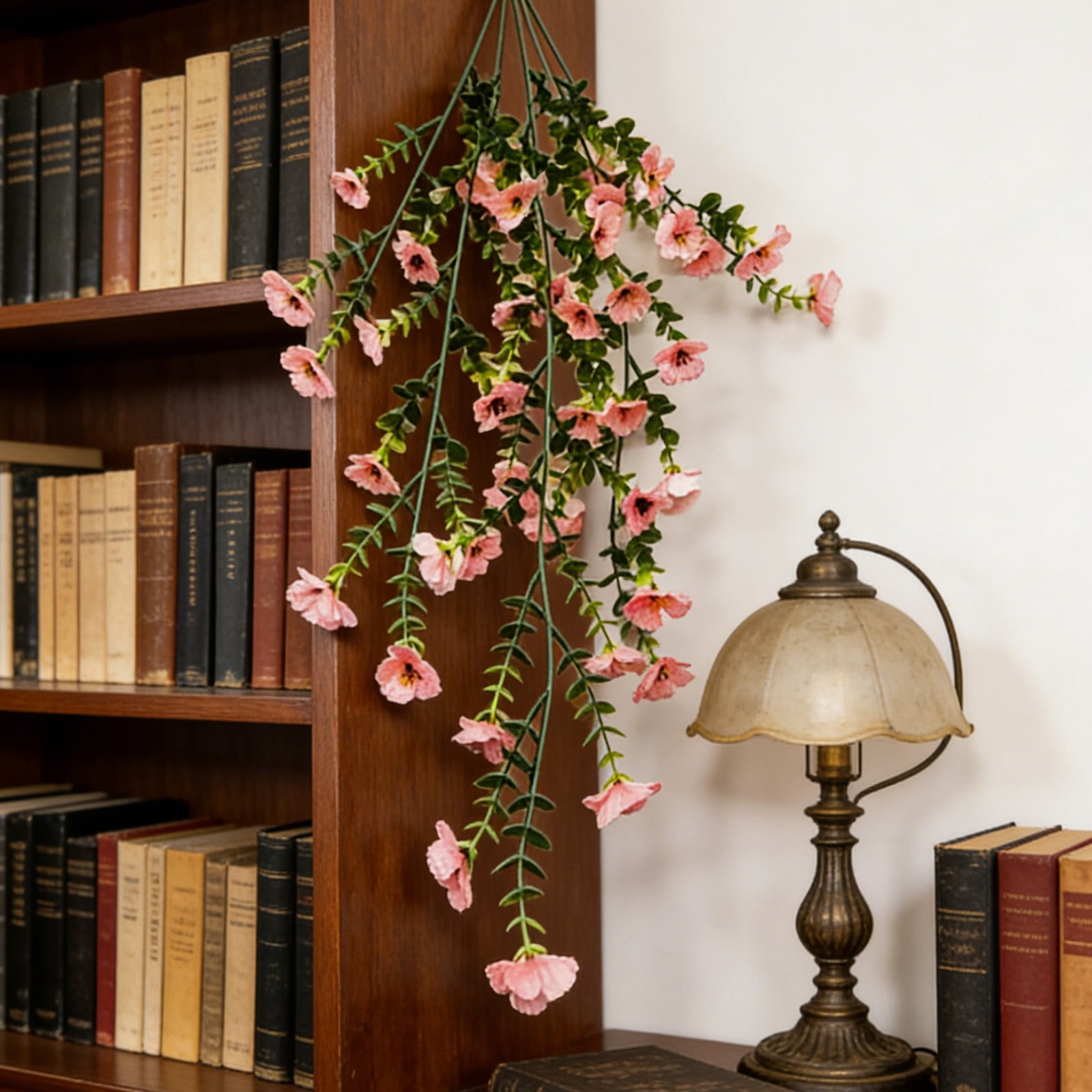 Artificial Flowers Wall Mounted, Simulated Bouquet for Desktop Wedding ...