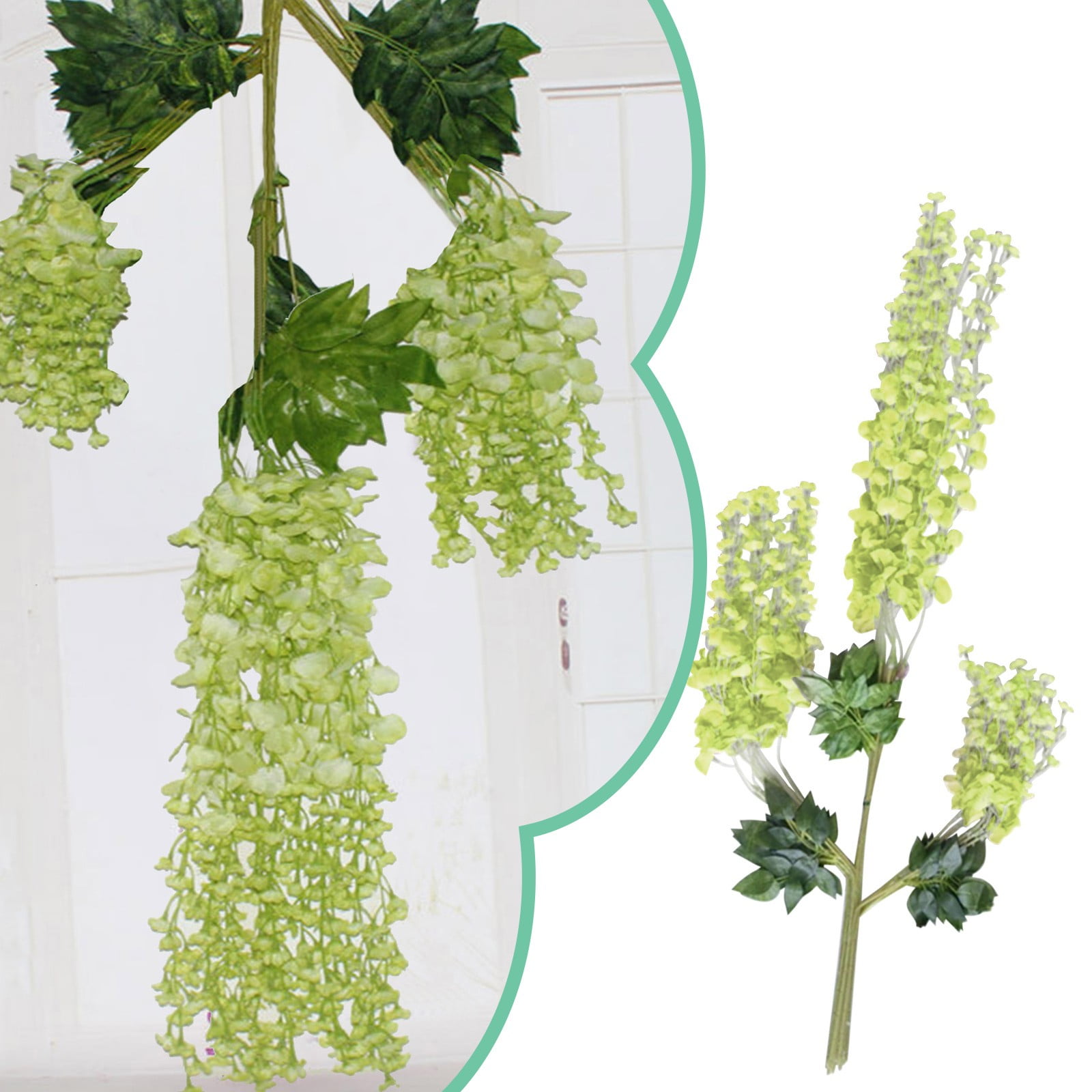 Artificial Flowers Wedding Decor Outdoor & Home Floral 12 Pack Silk ...