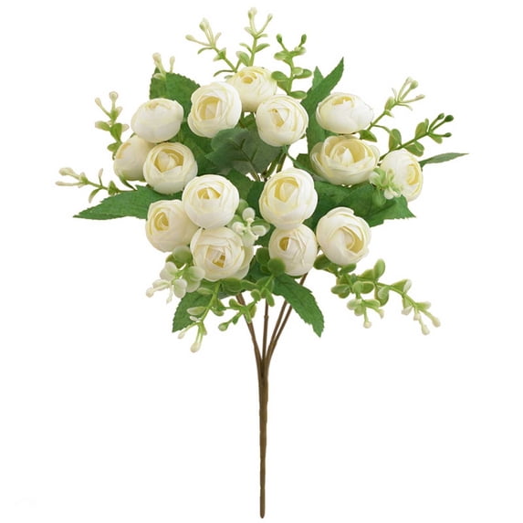 Artificial Flowers for Decoration Bouquet of Flowers Bridal Bouquets ...