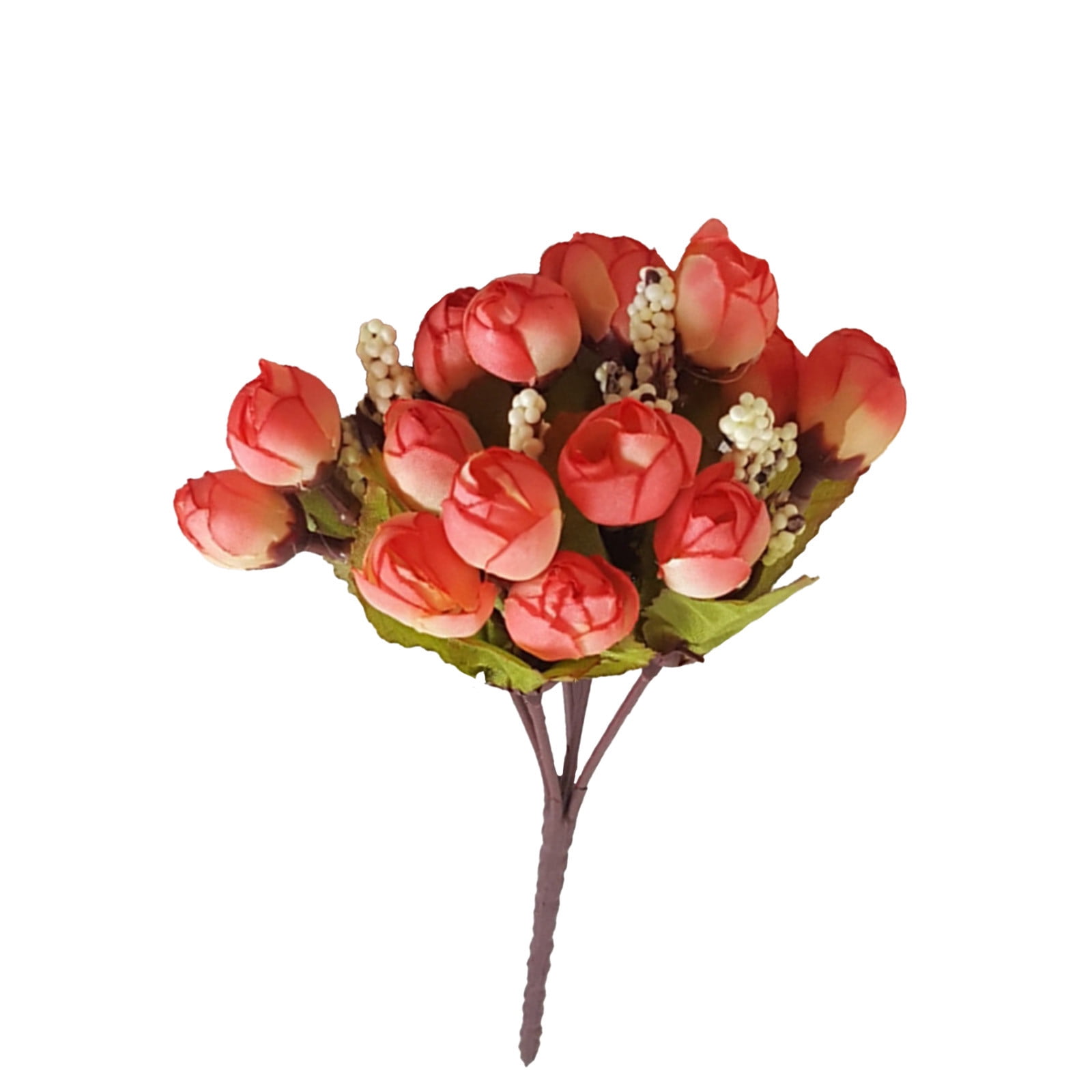 Artificial Flowers for Home Decor, Realistic Plastic Faux Blooms, No ...