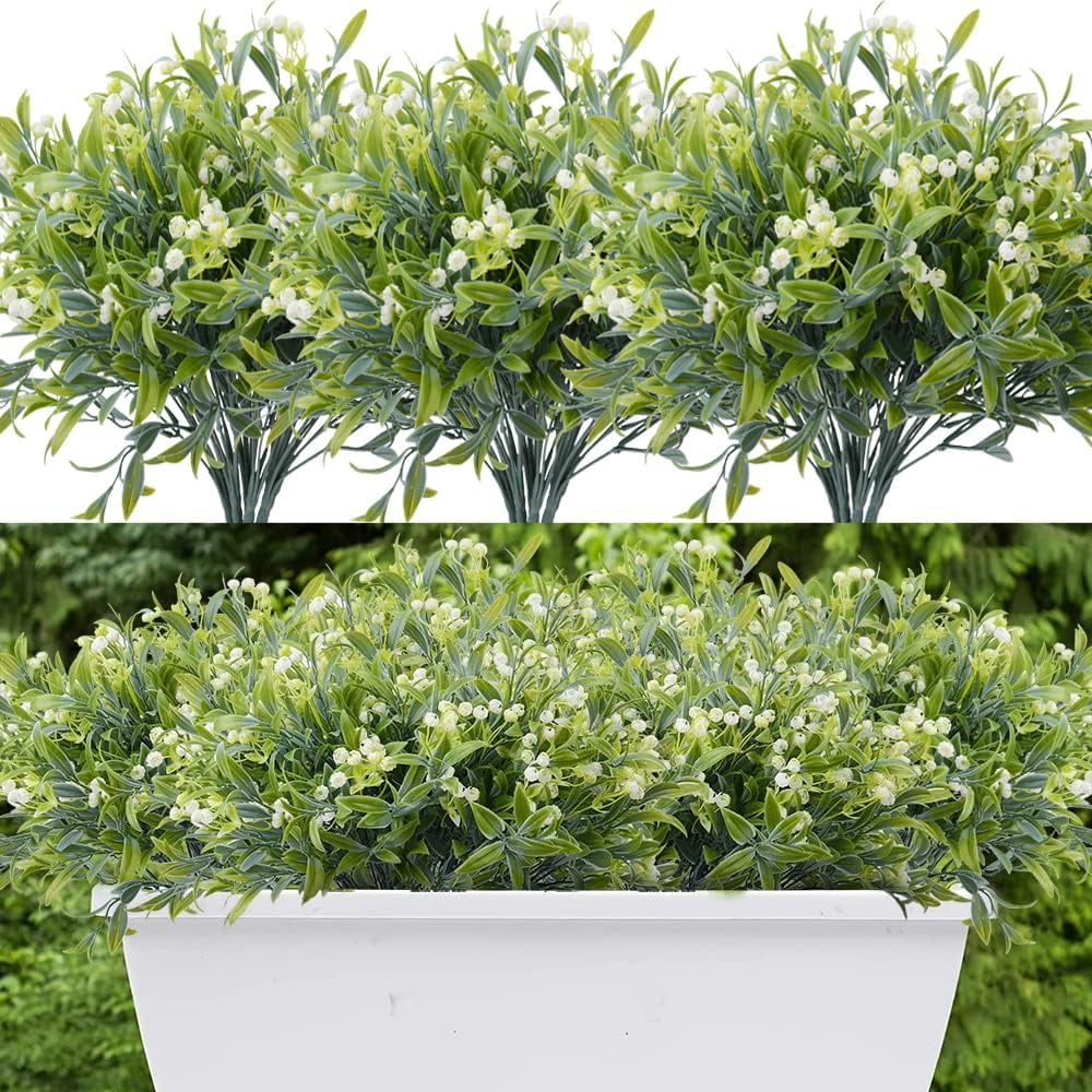 Artificial Flowers for Outdoor Artificial Plants Flowers Faux Fake ...
