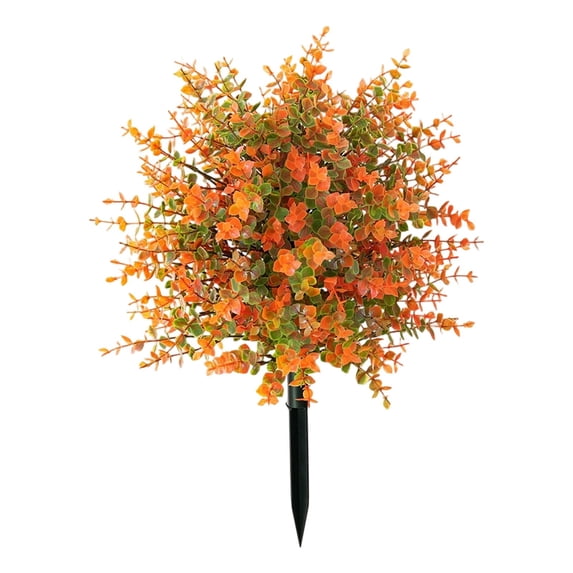 Artificial Flowers for Outdoors with Ground Stakes, 22.44-Inch Lifelike ...