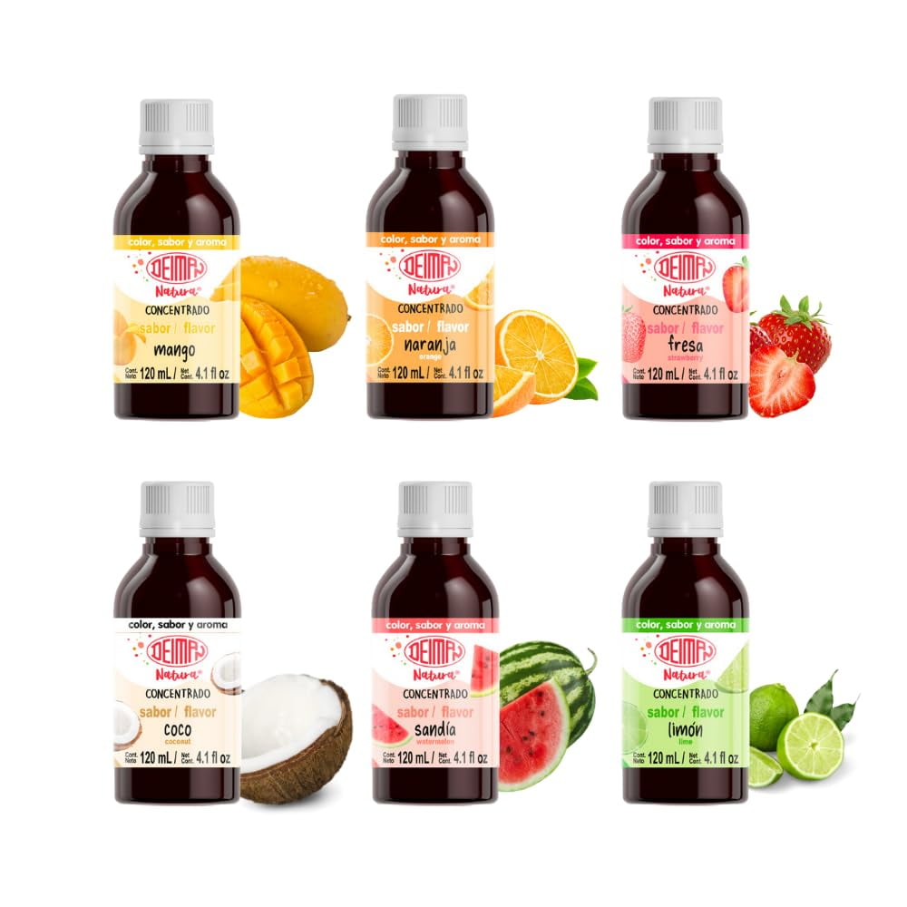 Artificial Food Flavoring CONCENTRATES KIT: Fruit Punch (24 fl oz ...