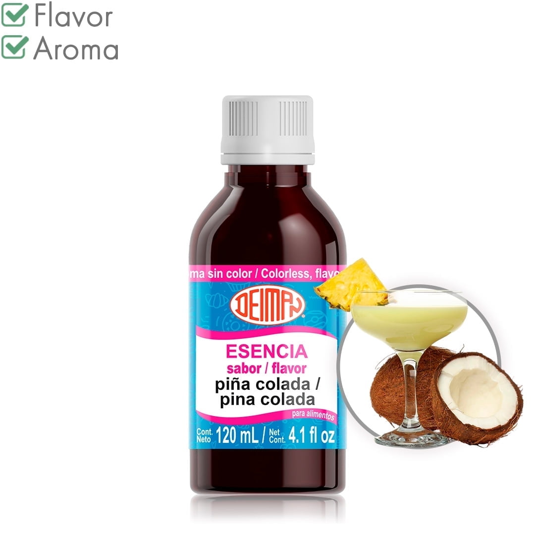 Artificial Food Flavoring - Essense- Pina Colada - Size:120ml - Walmart.com