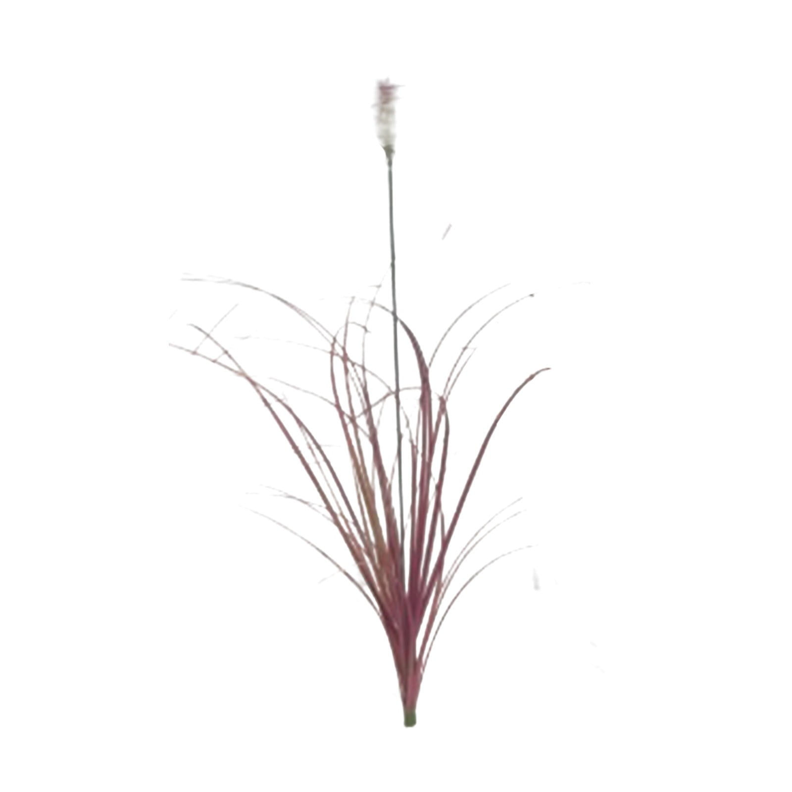 Artificial Foxtail Grass - 6 Pack Faux Plants, 17.7" Realistic Plastic Stems with Bendable Wire ...